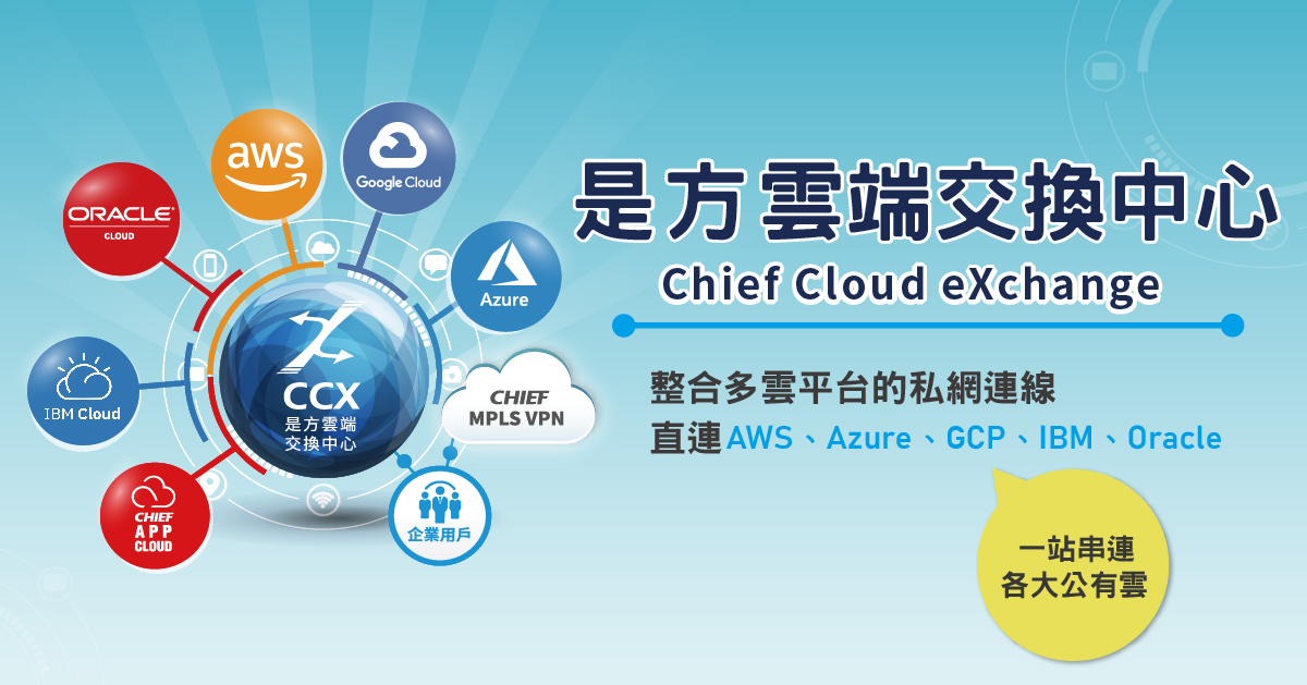 是方雲端交換中心 Chief Cloud eXchange（CCX）